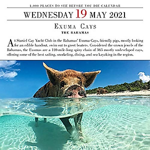 1,000 Places to See Before You Die Page-A-Day Calendar 2021