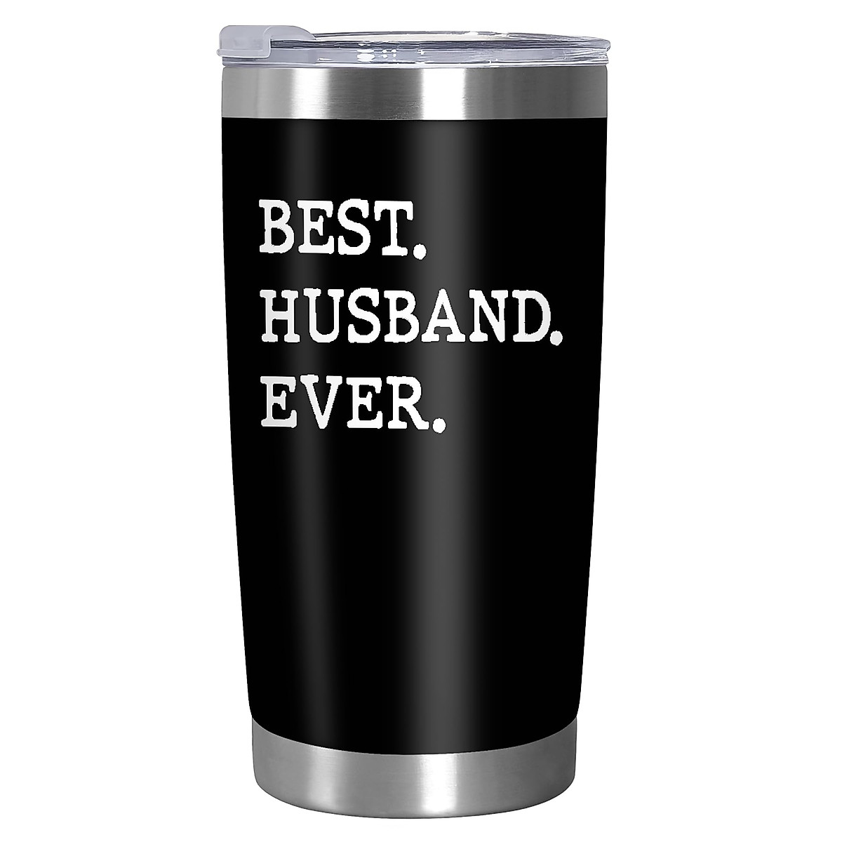 TEEZWONDER Gifts for Husband from Wife - Stainless Steel Insulated Coffee Tumbler With Lid 20 Oz - Father's Day Anniversary Wedding Birthday Gifts For Husband Hubby Him Men