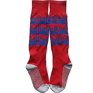 CEKFAX 2024/2025 Barca Home #19 Lamine Yamal Football Soccer Kids Jersey Shorts Socks Set Youth Sizes (Navy,16)