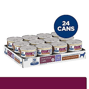 Hill's Prescription Diet i/d Low Fat Digestive Care Rice, Vegetable & Chicken Stew Wet Dog Food, Veterinary Diet, 5.5 oz. Cans, 24-Pack