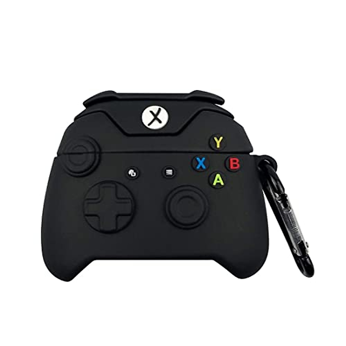 Compatible with AirPod 3rd Case Cute,3D Cartoon Cute Design Silicone for 2021 AirPod 3rd Case for Kids/Girls/Teens Boys (Handle Black)