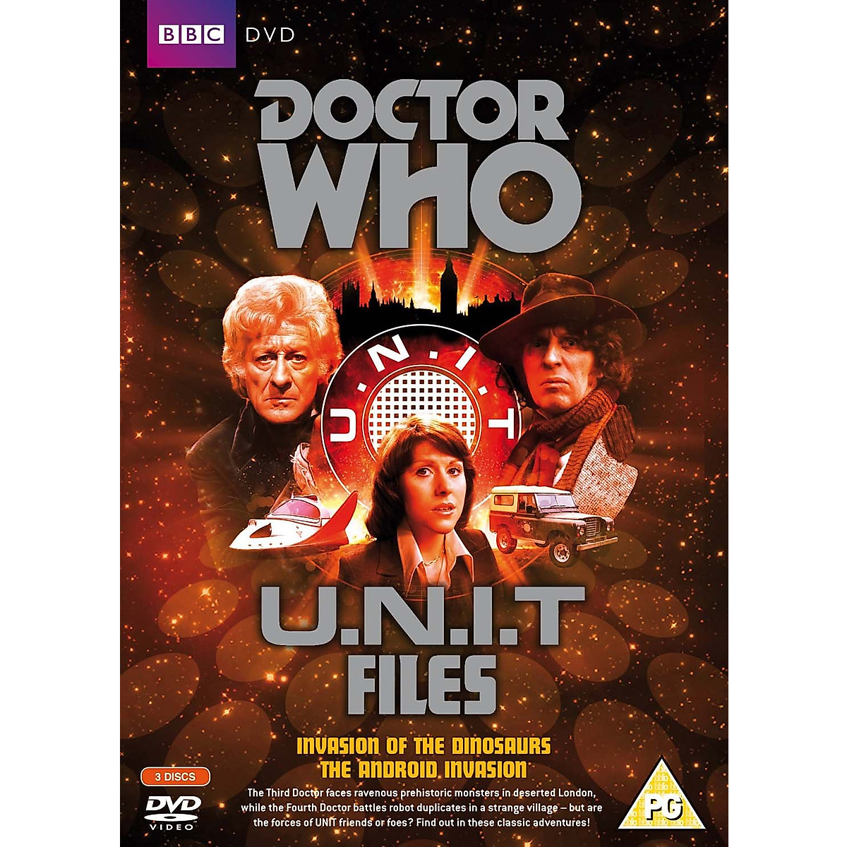 Doctor Who - U.N.I.T Files (Invasion of the Dinosaurs and the Android Invasion) [DVD] [UK Import]