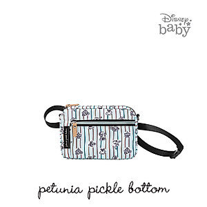 Petunia Pickle Bottom Adventurer Wristlet, Crossbody Strap, Waist Belt Bag, Purse, Wallet | Versatile, Fashionable | Disney & Pixar Playday