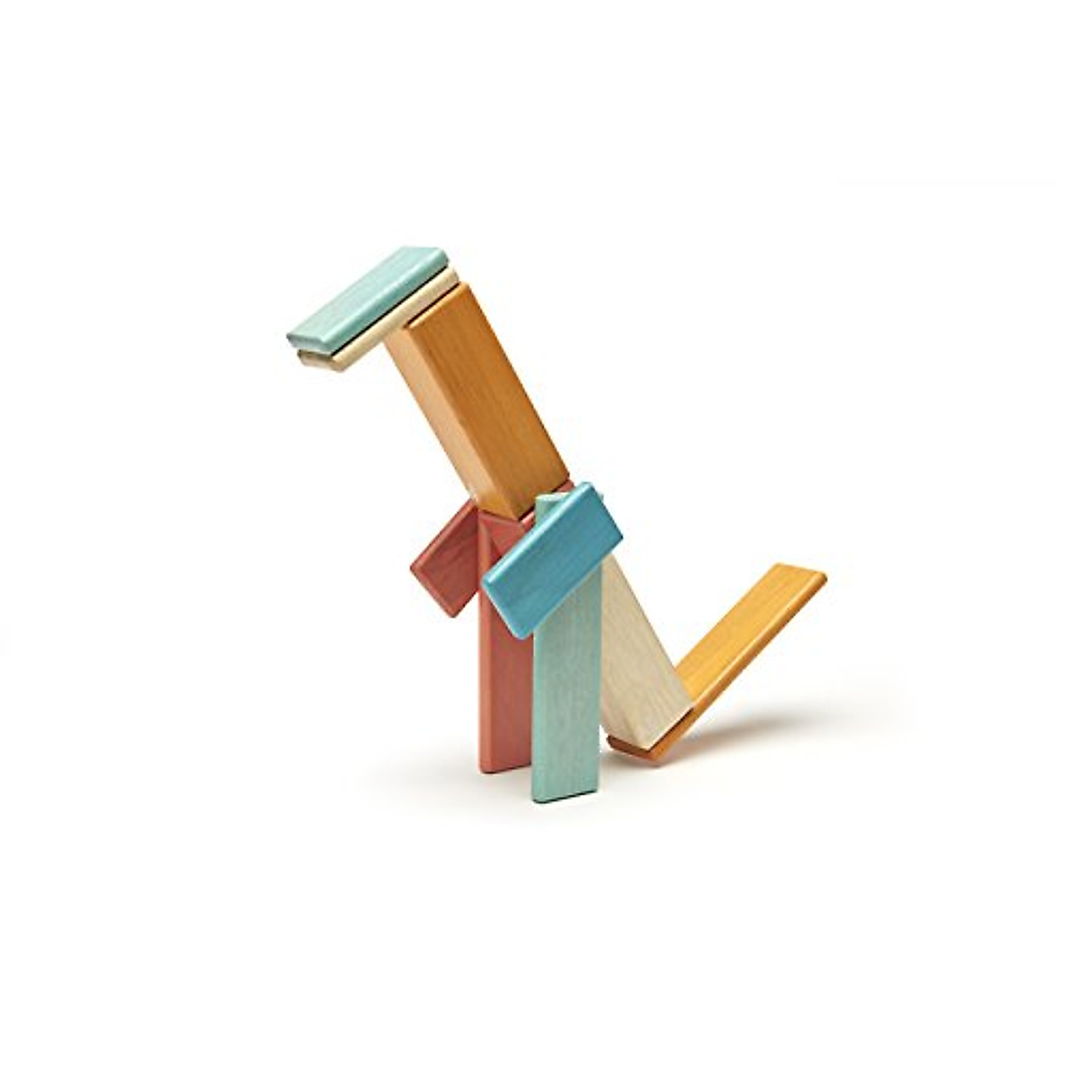 14 Piece Tegu Magnetic Wooden Block Set, Sunset