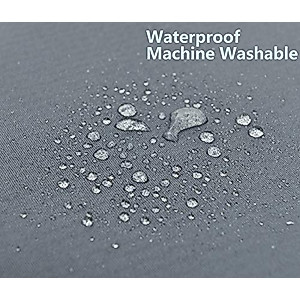 Splat Mat for Under High Chair/Arts/Crafts, WOMUMON Baby Washable Spill Mat Waterproof Anti-Slip Floor Protector Splash Mat, Messy Mat and Table Cloth