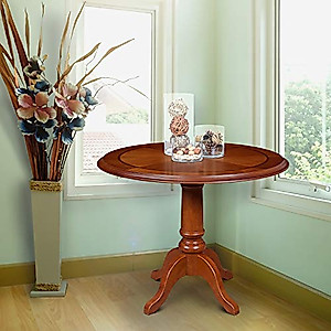 Regency Prestige Traditional Veneer Round Table, 42", Cherry