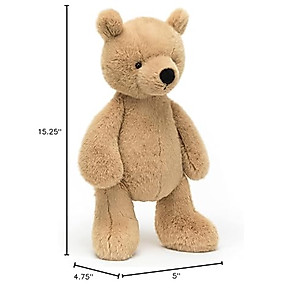 Jellycat Rufus Bear Stuffed Animal, Large