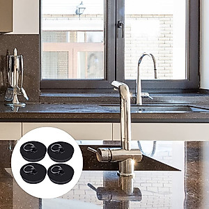 Cabilock 4pcs Rubber Sealing Cap Sink Accessories Stopper Kitchen Sink Plug Sink Sealing Plugs Drain Bath Plug Hotel Bathtub Tool Kitchen Accessories Underwater Sink Plugs