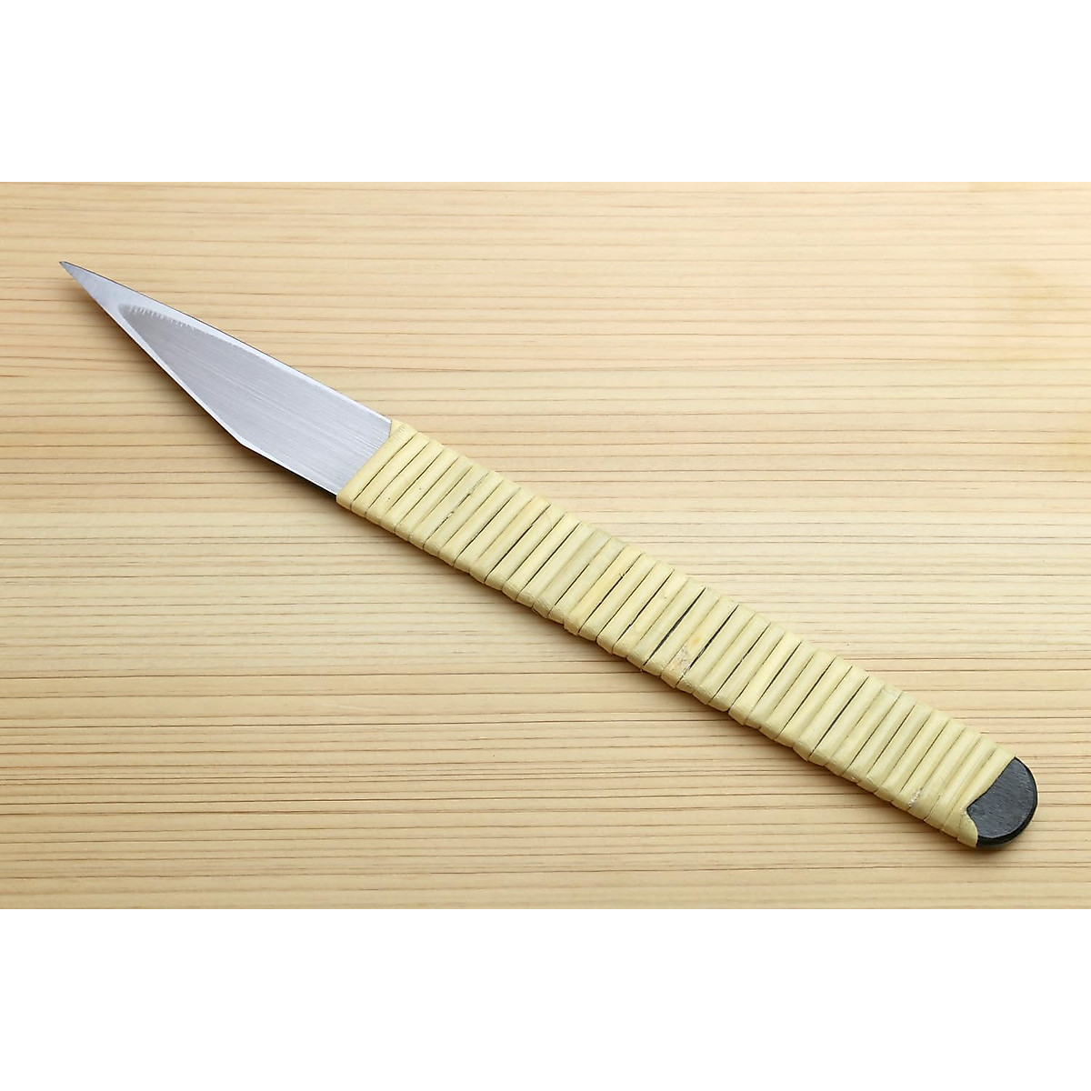Yoshihiro High Carbon White Steel #1 Kiridashi Knife Made in Japan Chef Tools (Width:18mm)