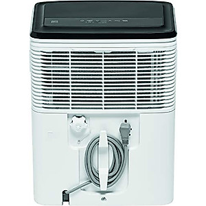 Frigidaire FFAD3533W1 Dehumidifier, Moderate Humidity 35 Pint Capacity with a Easy-to-Clean Washable Filter and Custom Humidity Control for maximized comfort, in White