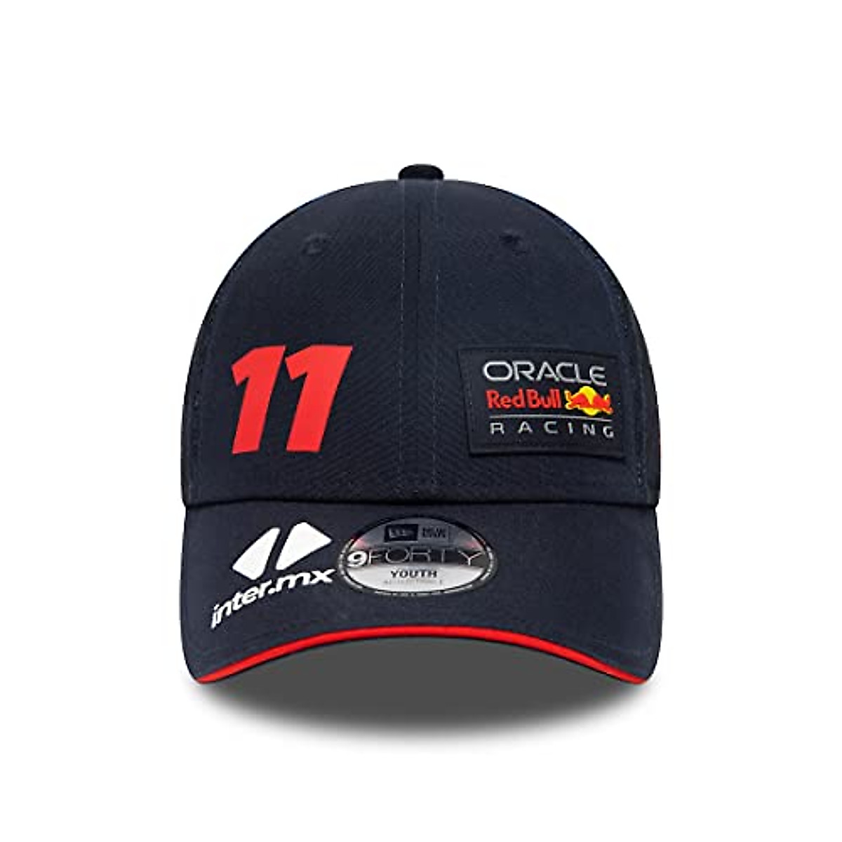 New Era Sergio Czech Perez Driver Cap Red Bull Racing F1 9Forty Adjustable for Kids, Navy blue, Talla única