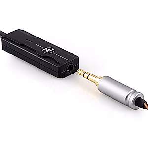 Linsoul 7HZ SEVENHERTZ 71 Portable Headphone Amplifier DAC Dongle with AK4377 Chip, High-End OCC Cable, Supports Android 5.1 and Above