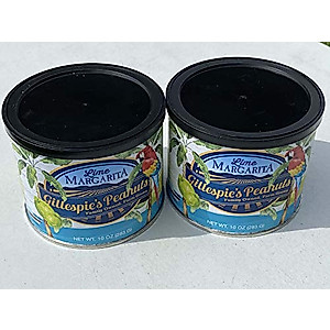 Lime Margarita 10oz cans Gillespie's Peanuts grown on our family farm! lm (3 10 oz Cans)