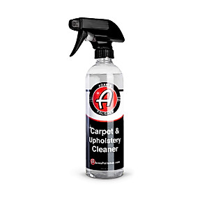Adam's Carpet & Upholstery Cleaner (16oz) - Powerful Car Carpet Cleaner For Auto Detailing, Cloth, Upholstery & Fabric Interior Cleaner Solution, Stain Remover Shampoo For Car Seat, Floor Mats & More