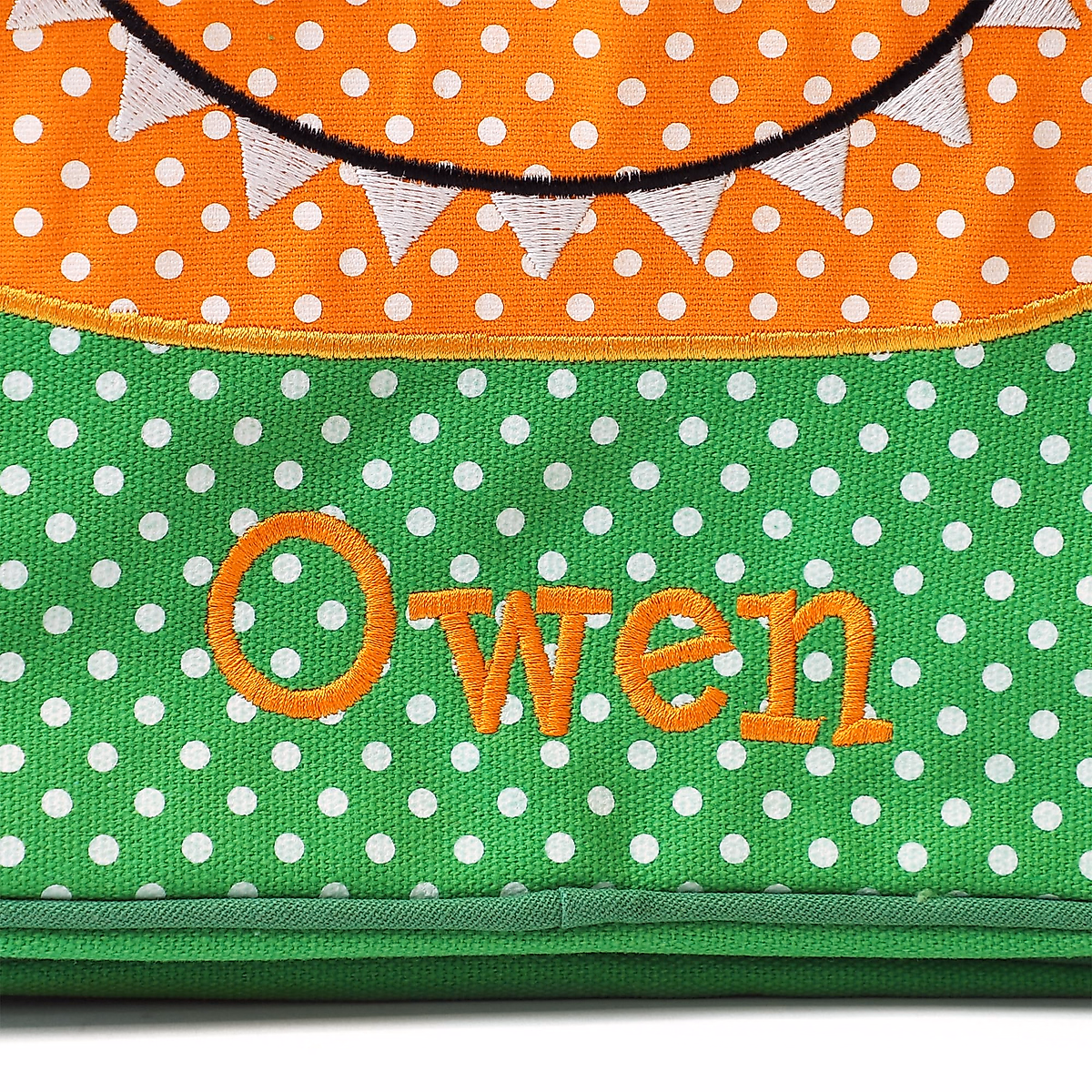 Let's Make Memories Kids Personalized Toddler Backpack for School - Custom Preschool Backpack, Little Critter, Aqua Butterfly