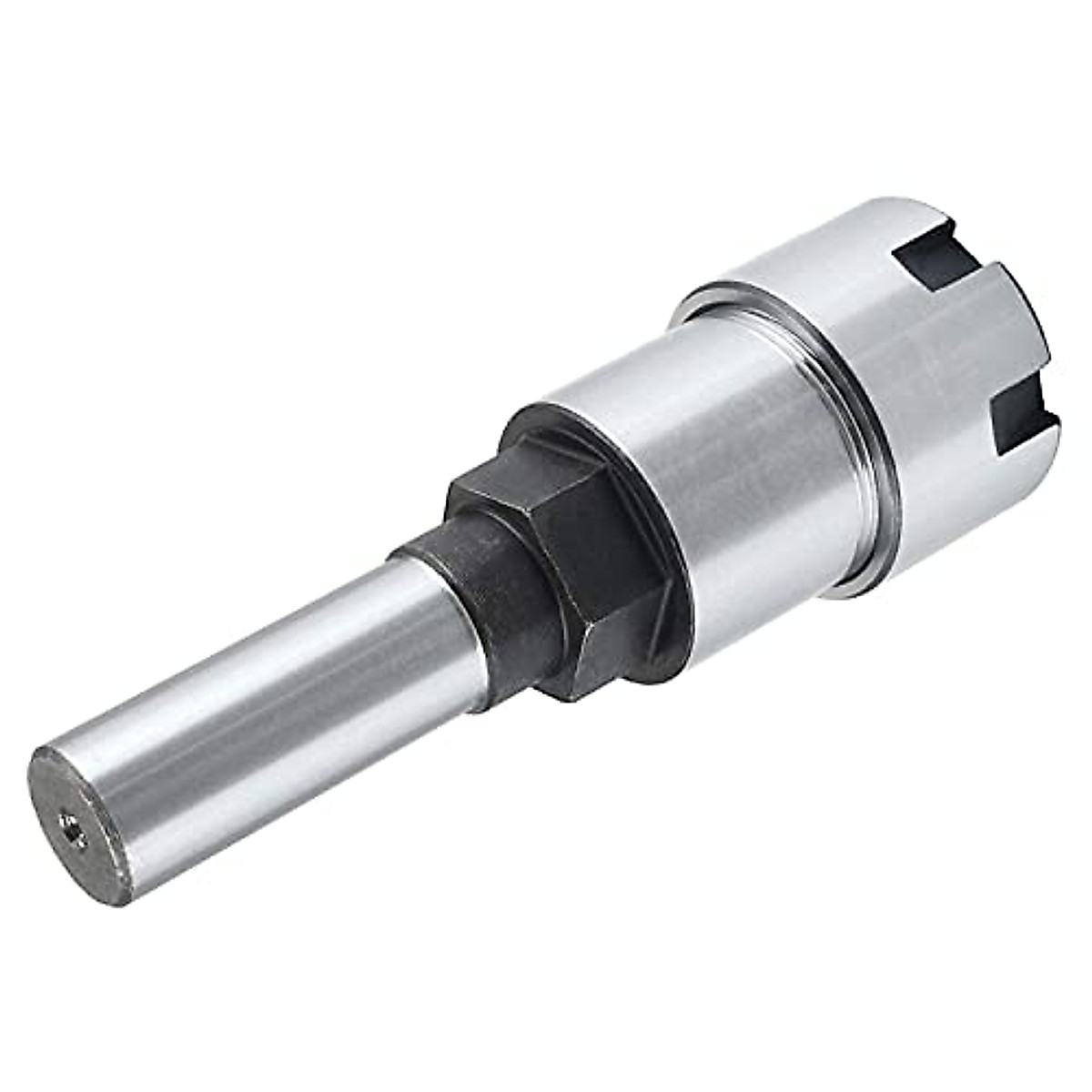 1/2 Inch Shank Router Bit Collet Extension Chuck Converter Adapter, Convert 1/2-Inch & 1/4-Inch Shank Bits with ER20 Spring Collet, ER20 M Type Collet Chuck Wrench Spanner -(Pack of 4)