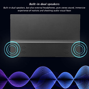 15.6-inch Thin and Light Portable Display HD Touch Narrow Edge Large Screen, Cell Phone/Laptop External Expansion Screen