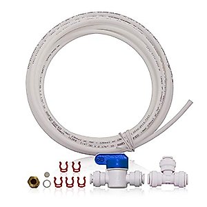 APEC Water Systems ICEMAKER-KIT-RO-1-4 Ice Maker Kit for Reverse Osmosis Systems, Refrigerator & Water Filters