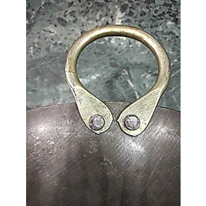 Traditional Indian Handmade Iron Kadai Cooking Wok Iron Wok Kadhai 1 Litre Iron Kadhai