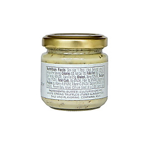 White Truffle Butter, Umbria Truffle, 2.8 oz (80 g)- Gourmet Butter- Imported from Italy
