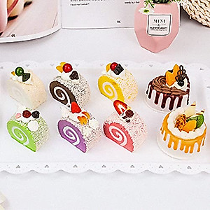 6 Set Cupcake Stand Dessert Stand 3 Tier Cake Stand White Plastic Party Cupcake Holder Tiered Candy Dessert Display Plates Serving Tray Table Decor for Baby Shower Wedding Birthday Celebration