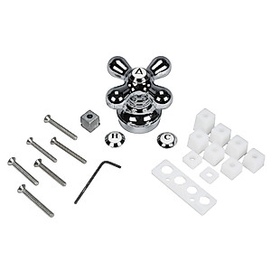 DANCO Cross-Arm Faucet Handle | Sink & Bathtub Handle | Single Handle | Chrome (46006)