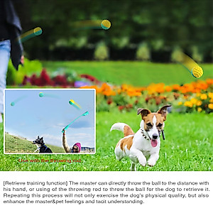 Dog Chew Toys, Outdoor Hand Throwing Dog Toys for Aggressive Chewers, Bite-Resistant Throw Interactive Squeaky Toy, Aggressive Chew Toys for Large Dogs, Training Hunting Tug of War Dog Toy. (Blue)