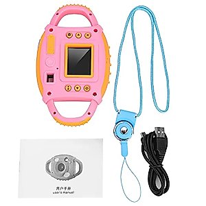 GOTOTOP Selfie Mini Camera,Children HD Digital Video Camera for Toddler, Christmas Birthday Gift for Kids(Pink)