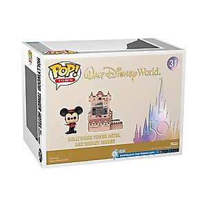 Funko Pop! Town: Walt Disney World 50th Anniversary - Tower of Terror with Mickey