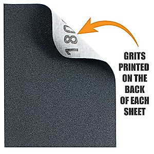 Micro-Mesh 9 Sanding Sheet Introductory Woodworkers Kit with a 2 inch by 3 inch Foam Sanding Block