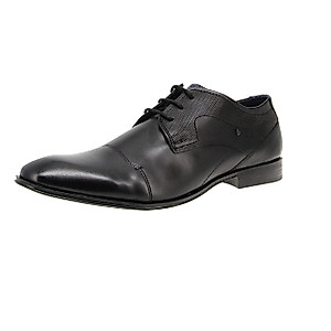 bugatti Men's 312101121000 Derbys, Black Schwarz 1000, 13