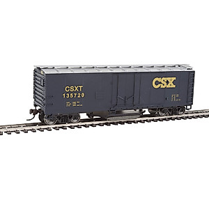 Walthers Trainline 40-Foot Plug-Door Track Cleaning Boxcar CSX 135720, HO Scale
