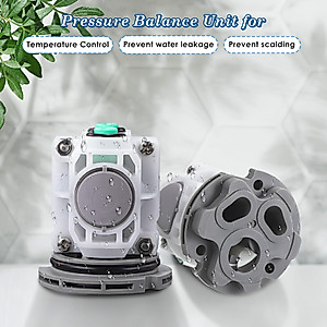 Dreyoo 1 Pack Pressure Balancing Unit Compatible with American Standard M952100-0070a, R110, R120, R115, R125 for Single Control Bath Tub and Shower Faucets Valves