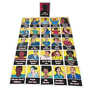 Regal Games - Son of Sam - Murder Mystery Card Game - for Holidays, Game Nights, and Parties - 5”x 2” Card Size - 54 Count - Up to 26 Players, Ages 12+