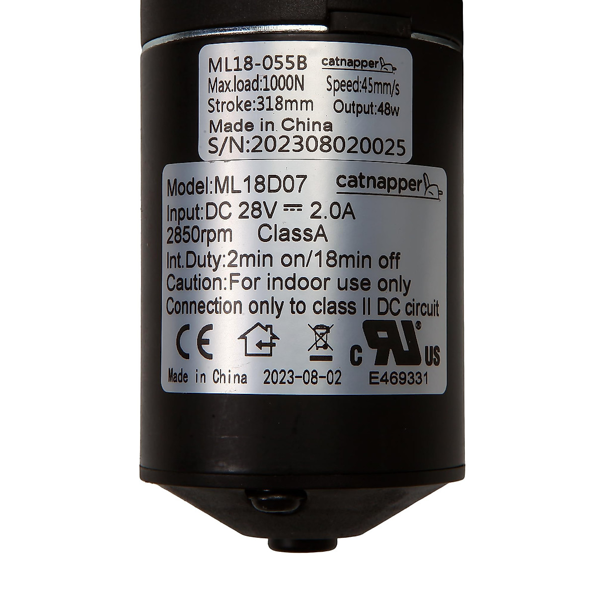 Fruhdi Power Recliner Sofa Lift Chairs Mulin Motor Actuator Model ML18D07 ML18-055B Replacement Kit