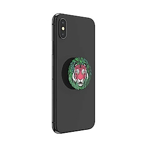 ​​​​PopSockets Phone Grip with Expanding Kickstand, Animal PopGrip - Wild Tiger