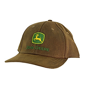 John Deere Heather Oil Skin Cotton-Brown-One Size