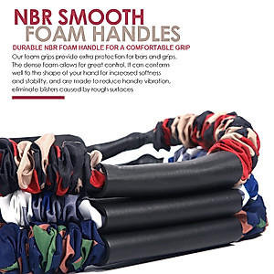 BODY RHYTHM Archery Band Archery Exerciser Bow Trainer Arm Strength Training for Reflex Bow Compound Bow Shooting (50LB Blue)