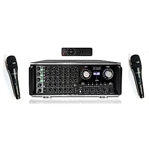 Martin Ranger MA2500DSP 1500W Professional Karaoke Amplifier Bluetooth, USB/SD MP3Player with New Built-in DSP Effect Digital Processor