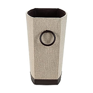 Organize It All Multi-Purpose Basket | Dimensions: 8" x 13.5" x 12" | Open Top | Great Storage | Home Organization | Handles for Easy Movement | Great for Office | Living Room | Beige