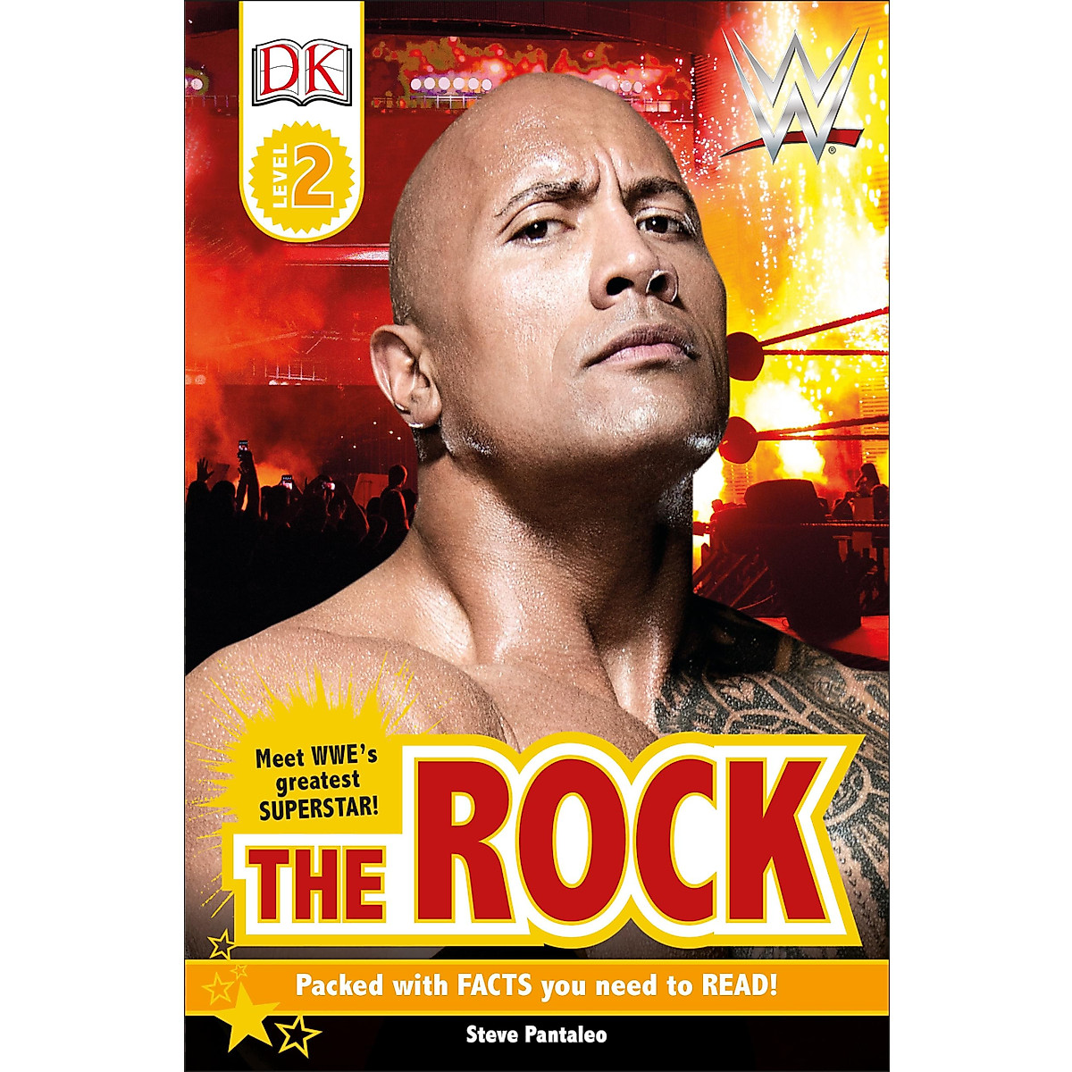 DK Reader Level 2: WWE The Rock (DK Readers Level 2)