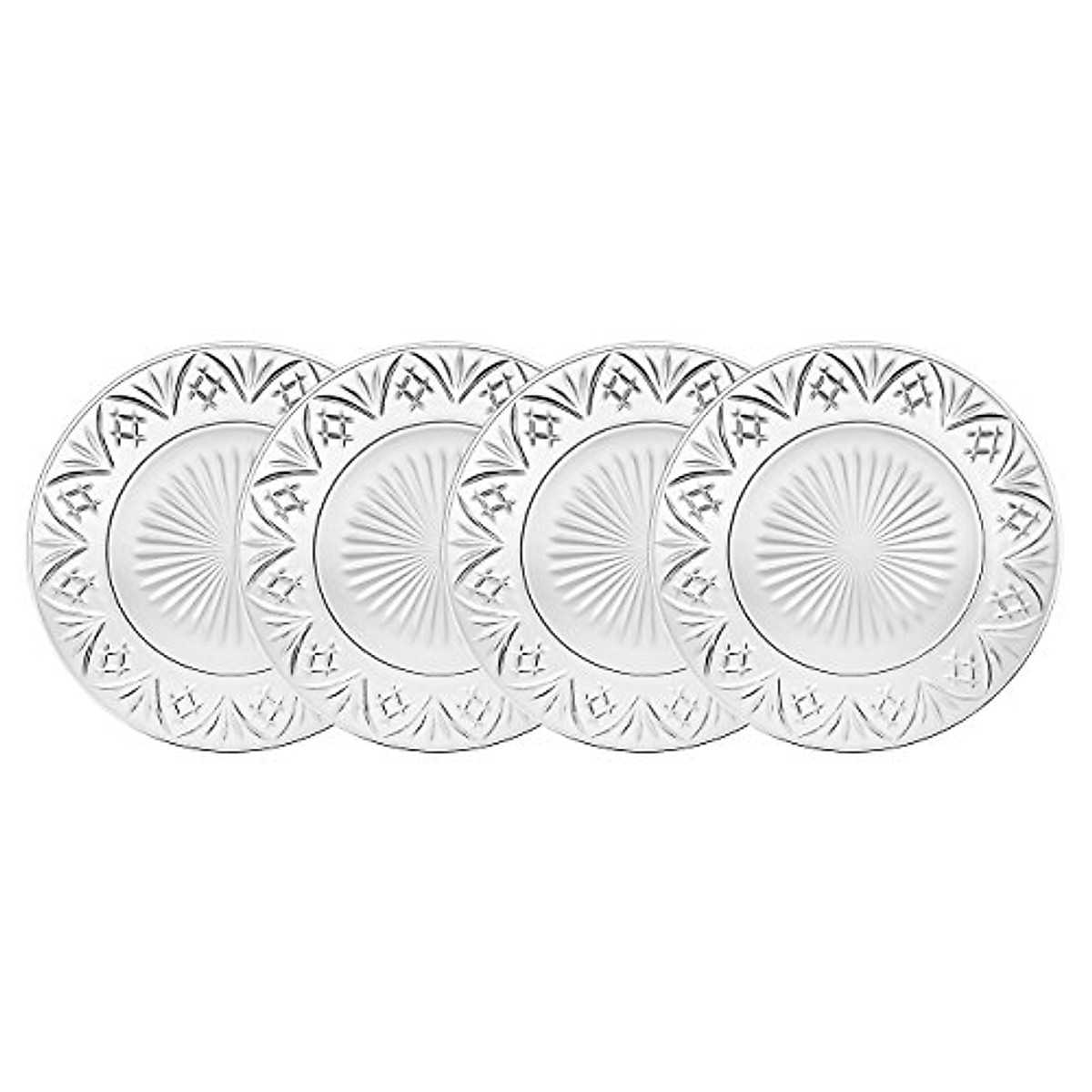 Godinger Dublin Dinnerware Set - Includes Dinner Plates, Dessert Plates, Bowls and Mugs - Set of 16