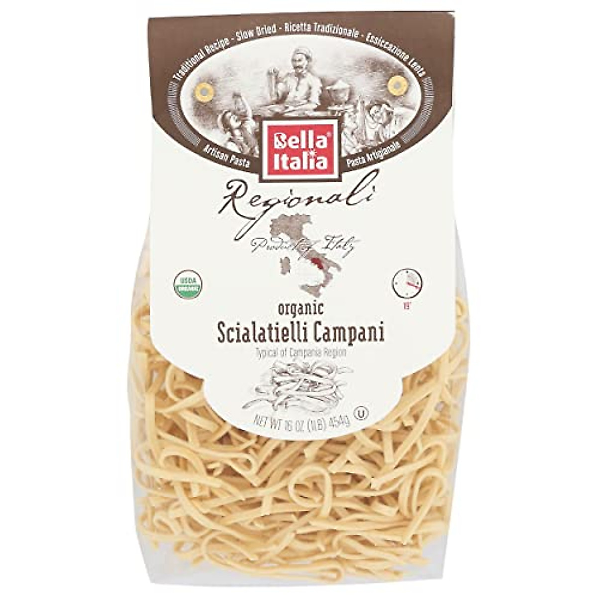Bella Italia Organic Scialatielli Campani, 16 OZ