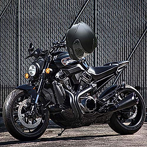 AHR Full Face Motorcycle Helmet Lightweight Street Bike Helmet with Storage Bag Great Ventilation & Streamlined Design for Touring Racing, Run-F3 DOT Approved (Matte Black, XX-Large)