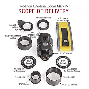 Baader 1.25" & 2" 8-24mm Hyperion Universal Mark IV Zoom Eyepiece # HYP-Zoom 2454826