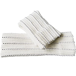 BOMJJOR Michael Ankle Socks Fashion MJ Jackson Costume Sequins Sock Tubes Men Women Kids Billie Jean Socks Cover (Off White Socks for Adults)