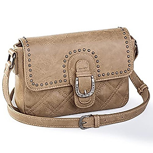 Wrangler Small Crossbody Bags for Women with Adjustable Shoulder Strap Ladies Small Western Purse