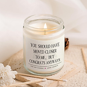 SteadStyle House Warming Gifts for New House, Housewarming Gifts 7oz Lavender Scented Candle, Funny First Time House Warming Gift Ideas, New Homeowner Gift, Neighbor Gifts for Women