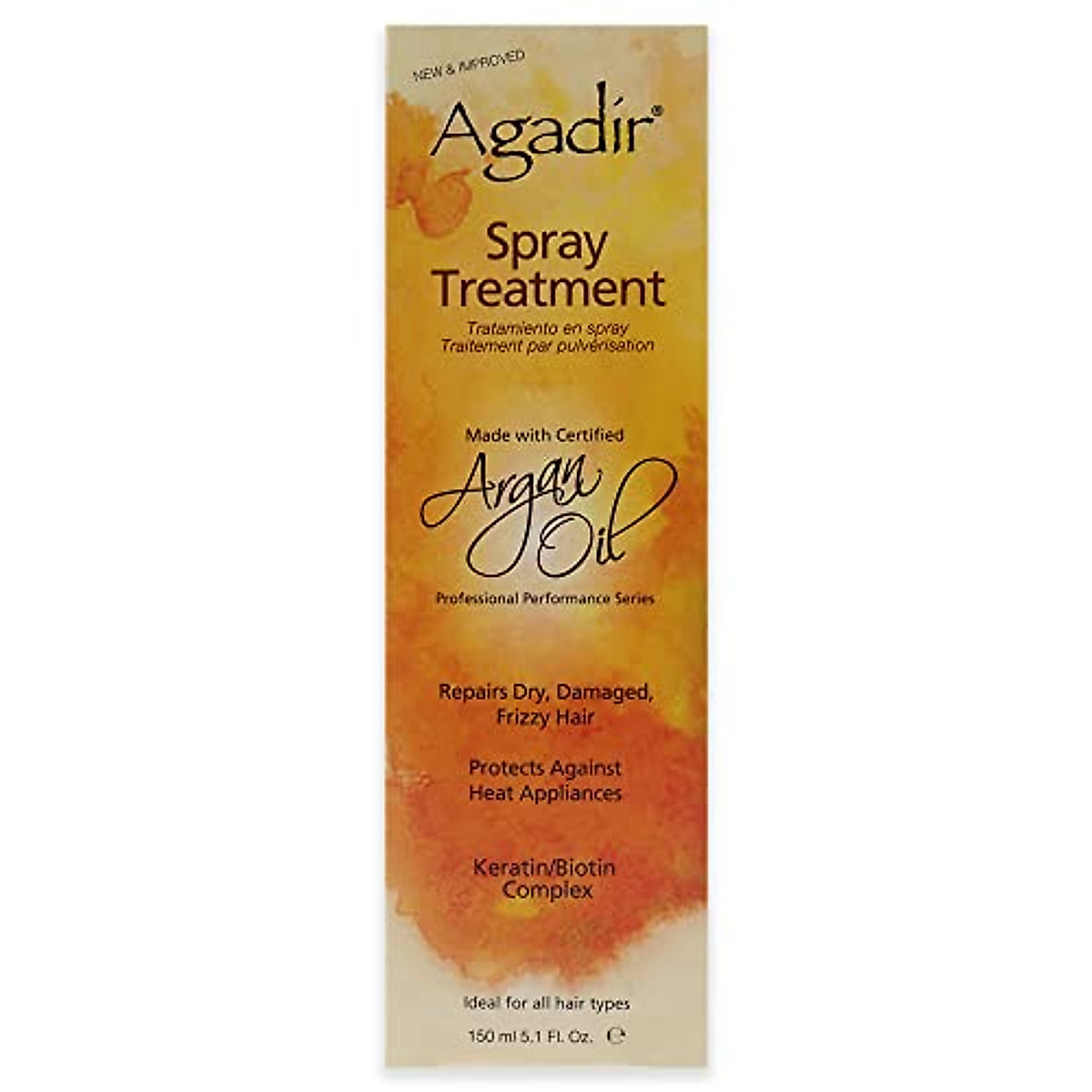 AGADIR Argan Oil Spray Treatment, 5.1 Fl Oz (Pack of 1)