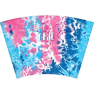 Tervis Made in USA Double Walled Margaritaville Tie Dye Chill Insulated Tumbler Cup Keeps Drinks Cold & Hot, 24oz, Clear